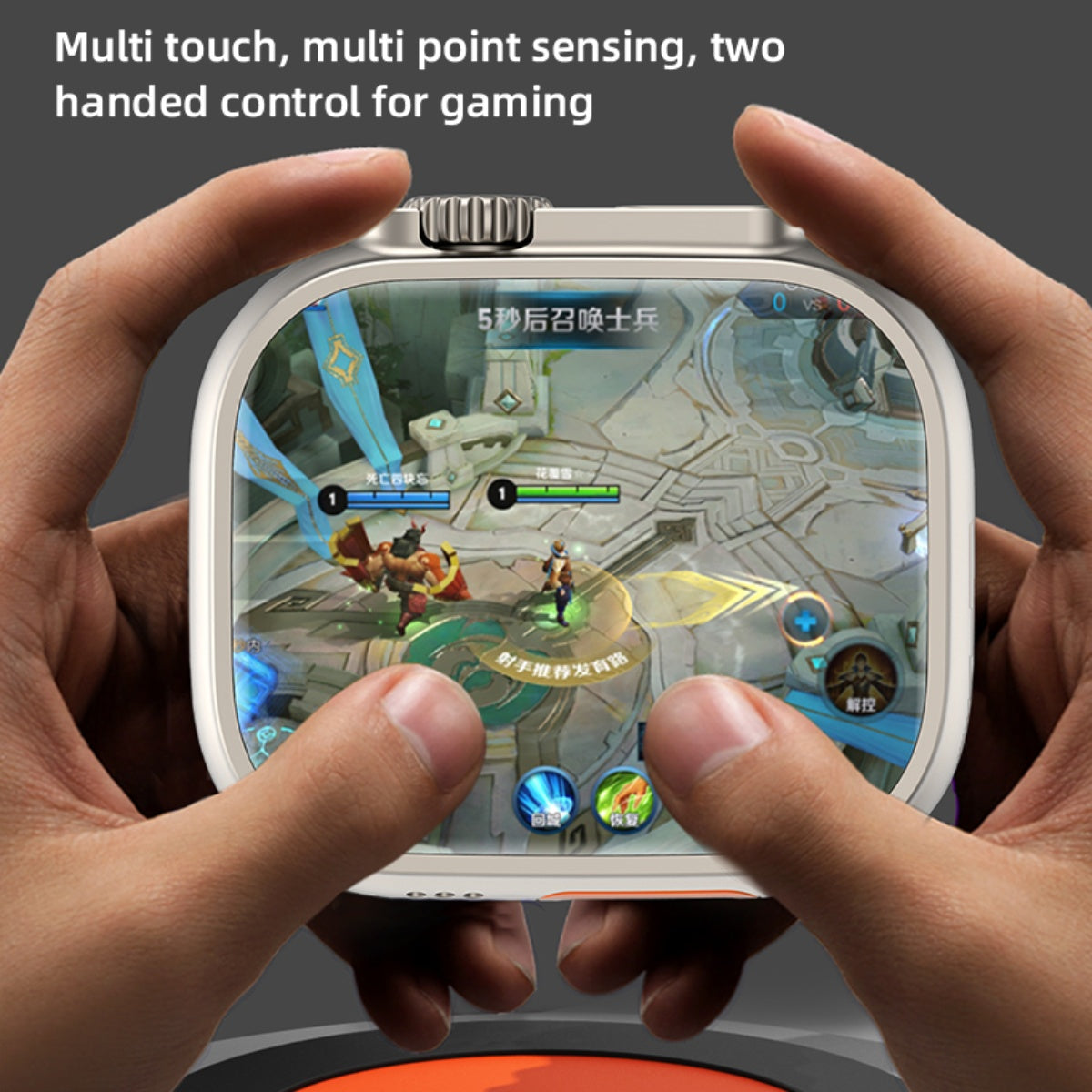 VWAR S9 ULTRA 4G Android Smart Watch With SIM Retractable Cam & AMOLED ...