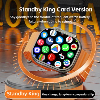 VWAR S10 Ultra 3 Android Smart Watch | 4G LTE, Rotatable Camera ...