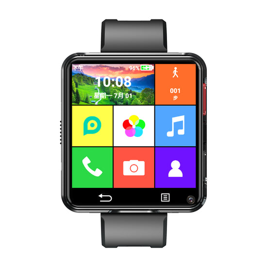 Vwar Nebula X Wrist Smartwatch Phone Android 11.0 Dual Camera 4G Netwo ...